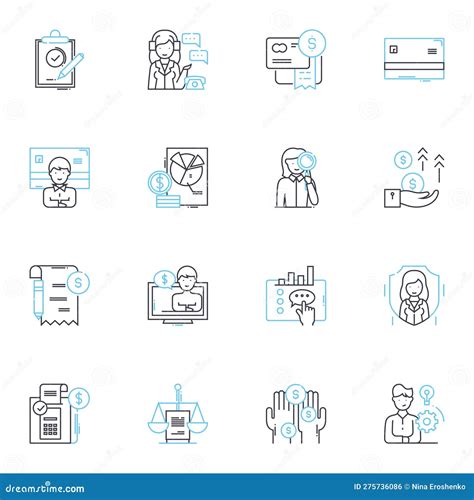 Web Design And Development Linear Icons Set Responsive User Friendly E Commerce Mobile
