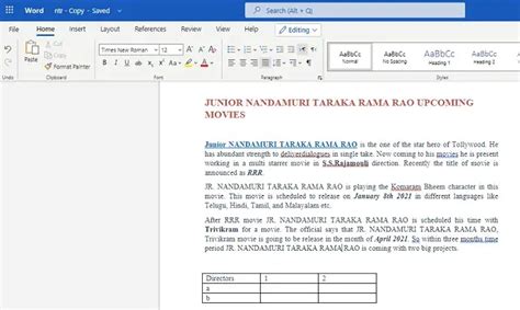 How To Insert Row Or Column In Word Table 2022 Whatvwant