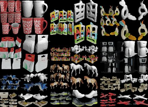 Qualitative Shape And Texture Reconstructions By Ds Using 8 Views And