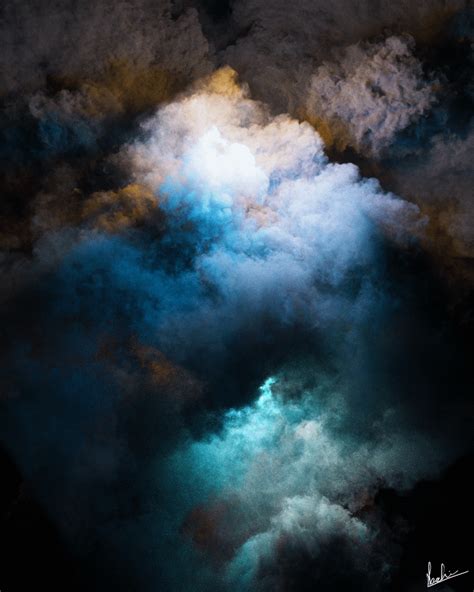 Space Nebula Test 😐 C4d Embergen Redshift R Cinema4d