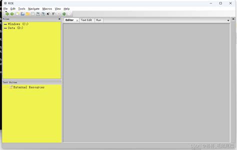robot framework ride 安装并启用 pip install robotframework ride 安装后如何运行 csdn博客