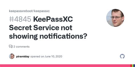 Keepassxc Secret Service Not Showing Notifications · Issue 4845