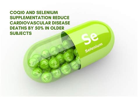 James Meschino On Linkedin Lmu 31 Coq10 And Selenium Supplementation Reduce Cardiovascular