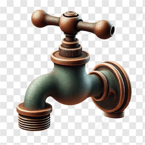 흰색 배경에 분리된 십자가 손잡이가 있는 구식 녹슨 금속 탭 녹슨 탭 크로스 핸들 흰 바탕 Png 일러스트 및 이미지 에 대한 무료 다운로드 Pngtree