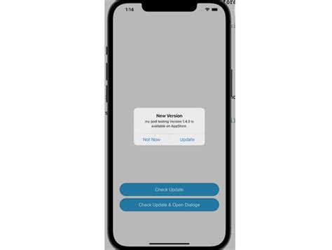 A Library For IOS Developers To Check Newer Version Of App From The App Store