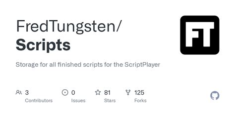 github fredtungsten scripts storage for all finished scripts for the scriptplayer