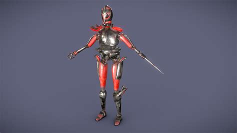 Futuristic Assassin Robot Download Free 3d Model By Erik Kinč Erikkinc Ef80598 Sketchfab