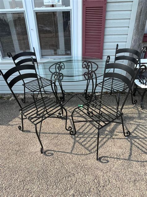 Just In This Beautiful Bistro Set… Secret Cubby Of Antiques