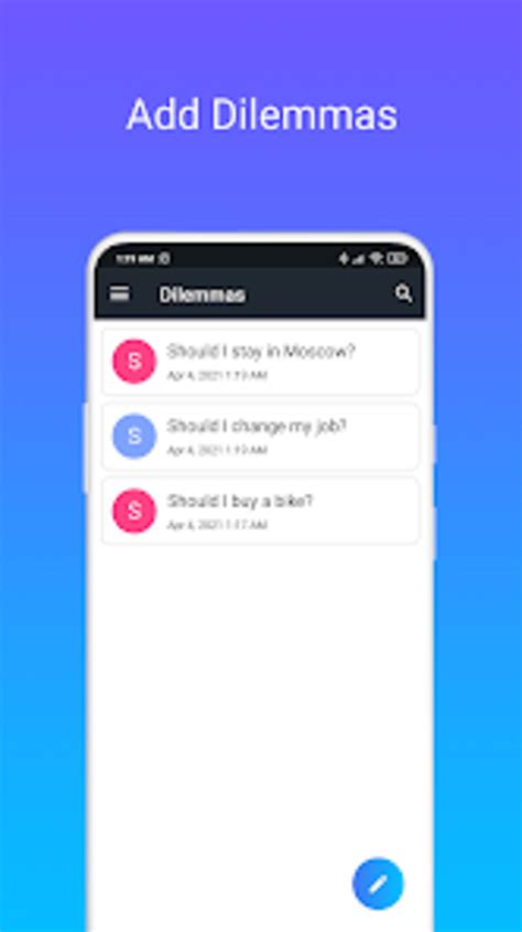 Pros Cons Decision Maker Apk For Android Download