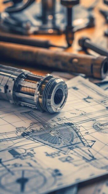 A Detailed Combustion Engine Blueprint Covers The Table Each Line And Curve A Blueprint To