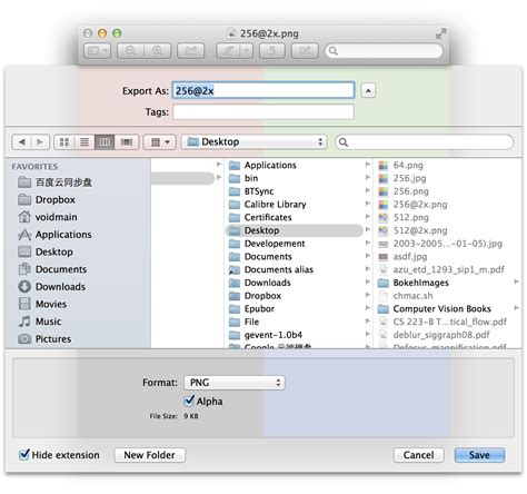 Objective C Osx How To Implement The Export Window Like Previewapp