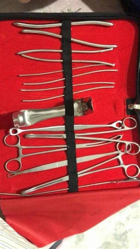 Aadrash Gynecology Instruments Stainless Steel D C Instruments Set For Abdominal At 2200