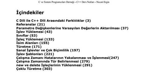 C Programlama Kaynak 2 Necati Ergin Elektronnot