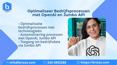 Optimaliseer Bedrijfsprocessen Met Openai En Jumbo Api