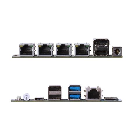 Nano Itx Pfsense Router Motherboard 4lan I225v Network Poe With Cpu N100 N305 Dh Dp Type C Naono