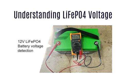 Understanding Lifepo4 Voltage A Complete Guide And Chart