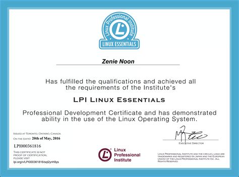 Linux Essentials Certificate 20may20161 Ppt