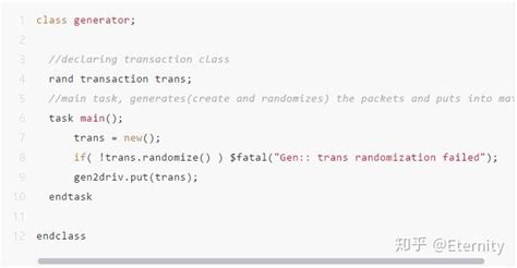 SystemVerilog的一个简单验证demo 知乎