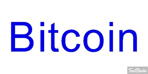 Bitcoin Word Animated  Logo Designs
