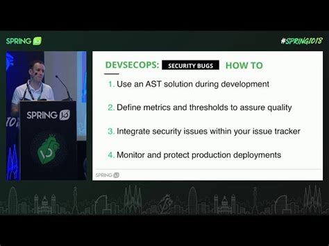 Spring Io Talk Making Devsecops A Reality In Your Spring Applications From Spring I O Class