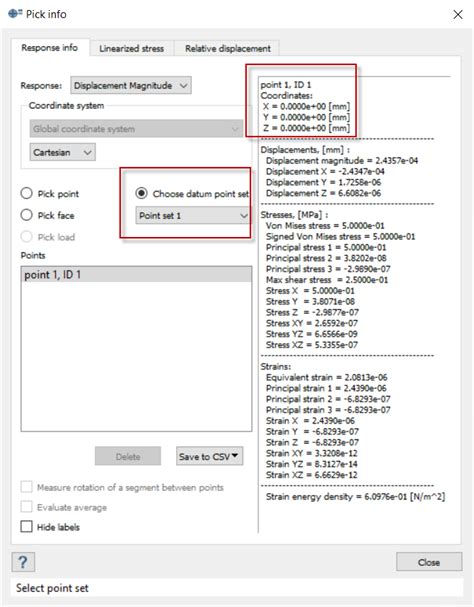 Simsolid How To Query Simulation Result With Point Data Set Altair4vn