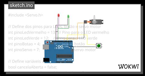 Atividade 1 Wokwi Esp32 Stm32 Arduino Simulator