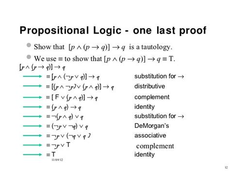 propositional and first order logic