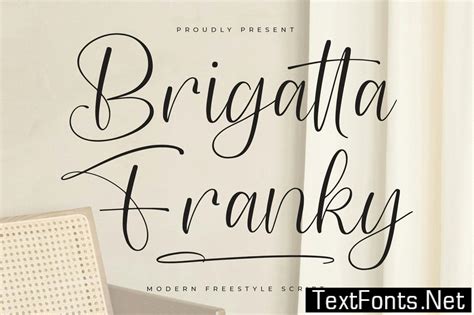 Brigatta Franky Modern Freestyle Script Xtylq4a