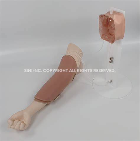 Intravenous Injection Arm Trainer Wearable Sini Medical Simulation