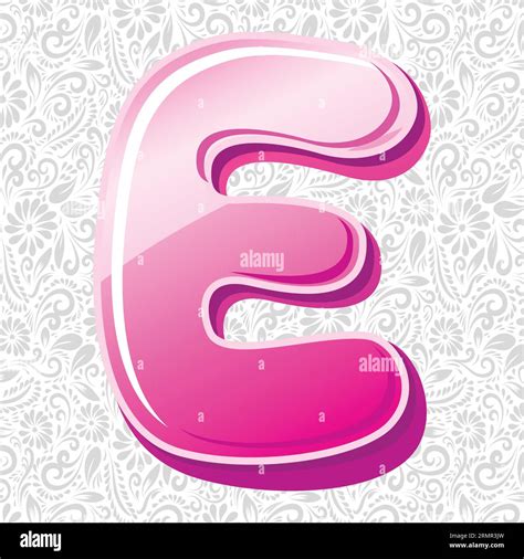 Letter E Design Font
