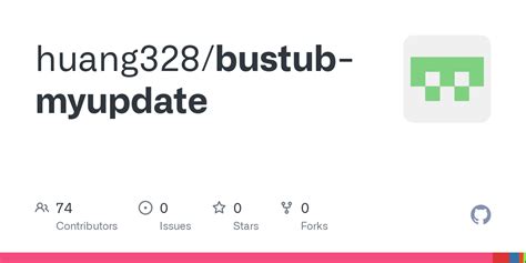 github huang328 bustub myupdate