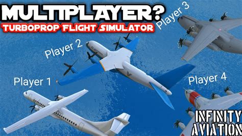 Multiplayer In Tfs Turboprop Flight Simulator Concept Youtube