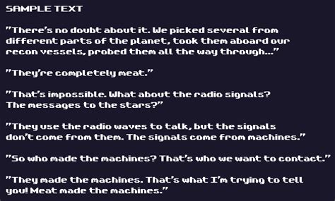 Pixel Font Summit By ChevyRay