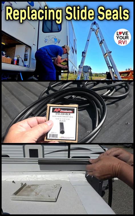 Replacing RV Slide Out Secondary Rubber Seals