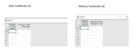 Column Heading Line Spacing Issue Spread For WinForms Spread Studio MESCIUS Forums