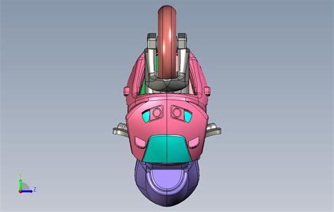 摩托车全套3d图proe模型图纸免费下载 懒石网