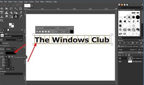 how to add neon glow effect text in gimp