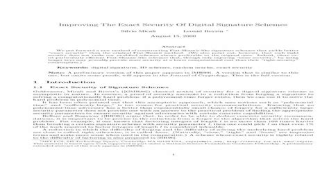 Pdf Digital Signature Scheme Dokumentips