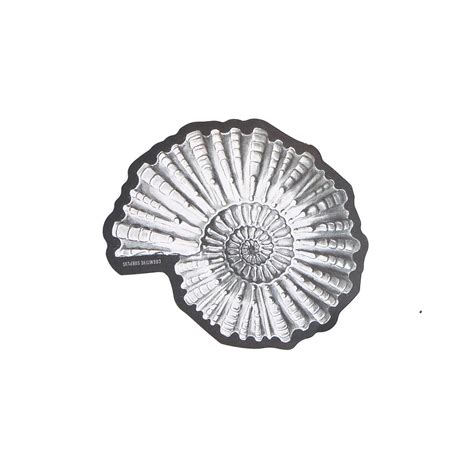 Ammonite Fossil Sticker By Cognitive Surplus Ram Shop