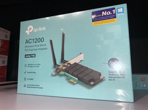 Tp Link Archer T4e Ac1200 Wireless Wifi Dual Band Pci Express Network Adapter Computers And Tech