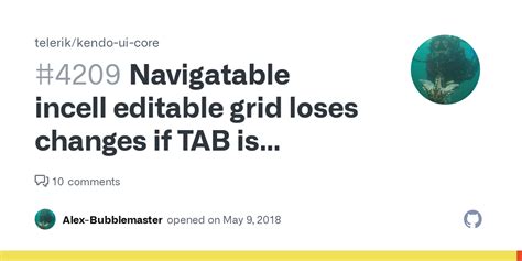 Navigatable Incell Editable Grid Loses Changes If Tab Is Pressed In Edge Html Issue