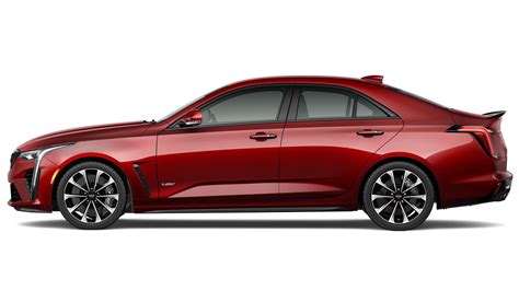 2023 Cadillac Ct4 V Blackwing The New Radiant Red Tintcoat Color