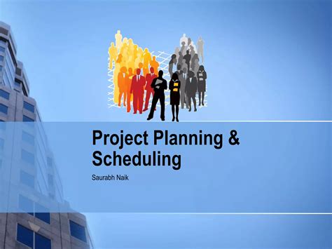 project planning and scheduling ppt