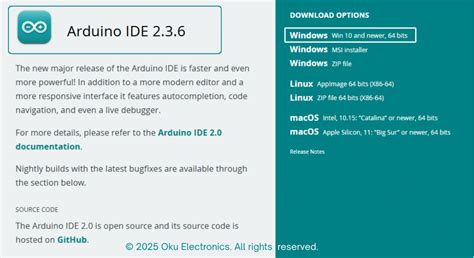 Getting Started With Arduino Software Installation Guide Oku Electronics