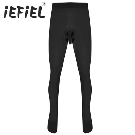 Buy Iefiel Mens Sexy Skinny Stretchy Pantyhose Tights Hosiery Seamless Lingerie