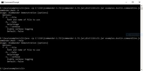 Java Command Line Interfaces Part 7 Jcommander