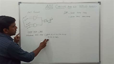 Ieee 1364 1995 And Ieee 1364 20022005 Syntax Aoi Circuit Verilog Hdl Learn Thought Youtube