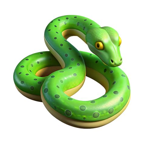 Vibrant Creative A Slithering Green Tree Python High Resolution 59928762 Png