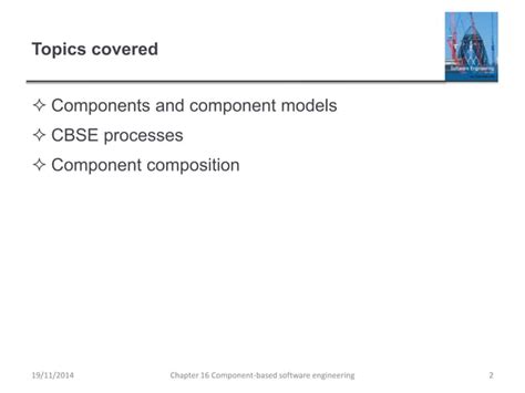Ch16 Component Based Software Engineering Pptx Operating Systems Computer Software And