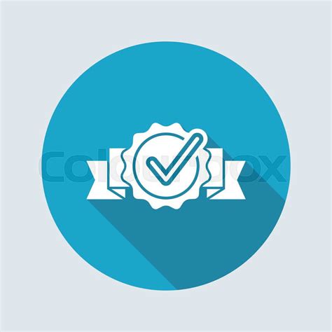 Checking Quality Symbol Icon Colourbox